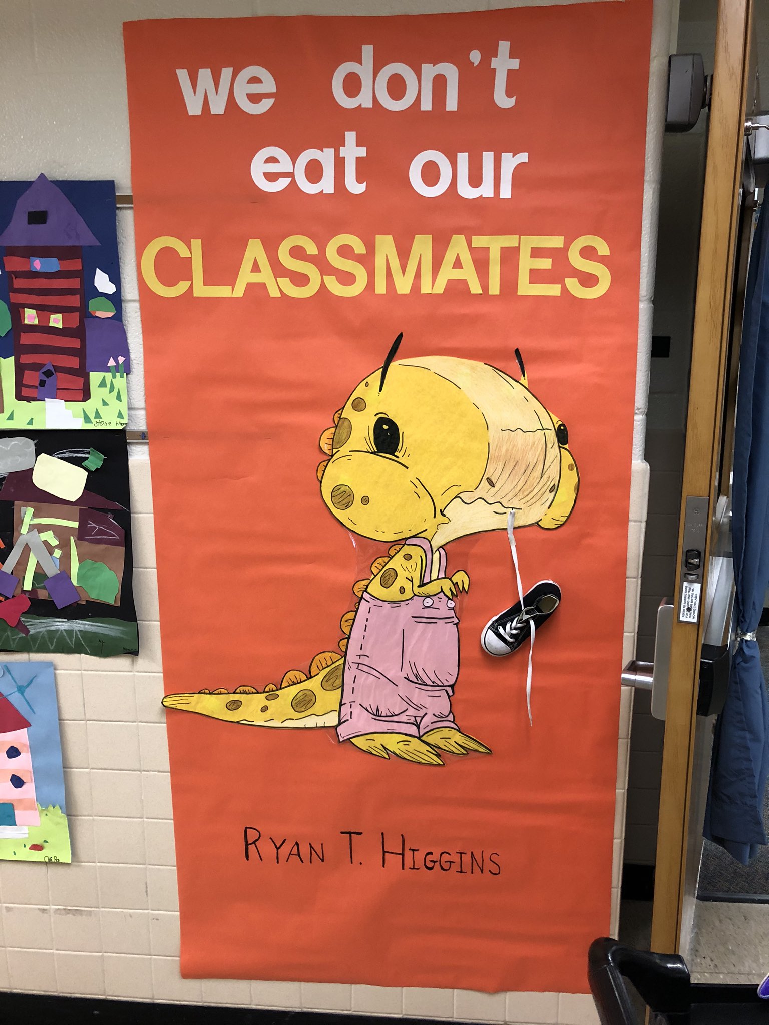 Clarksville ES on Twitter: "Kindergarten classroom doors are decorated ...