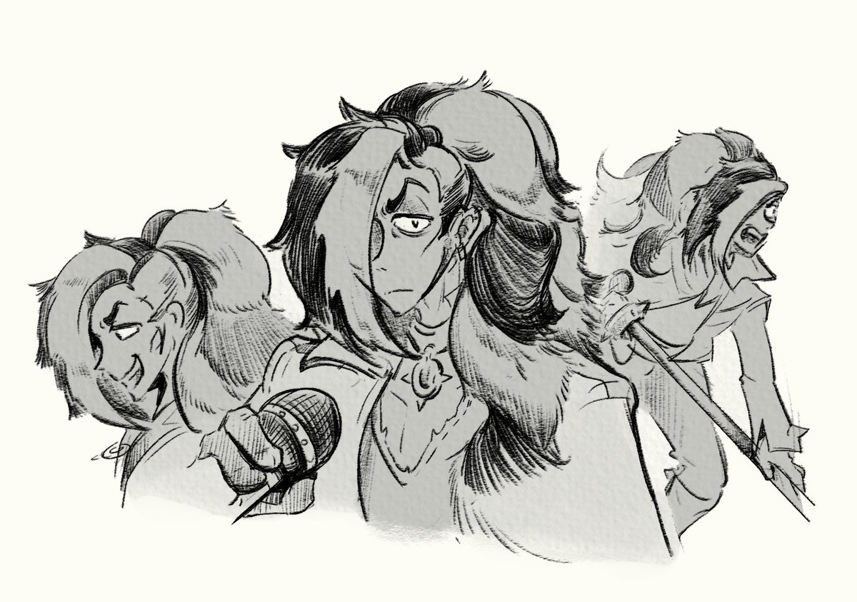 「Miscellaneous skunk-man sketches 」|Nova 🤖の漫画