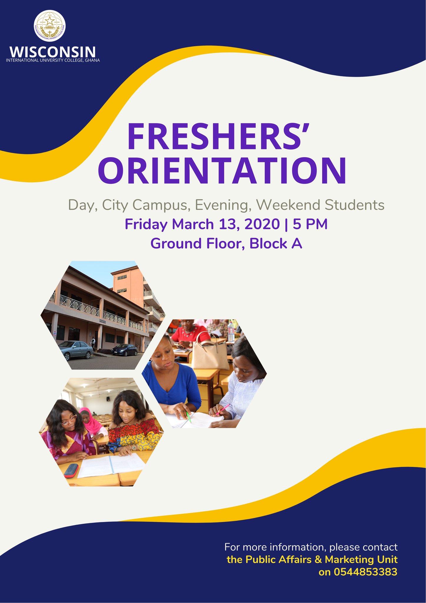 Orientation Day Poster