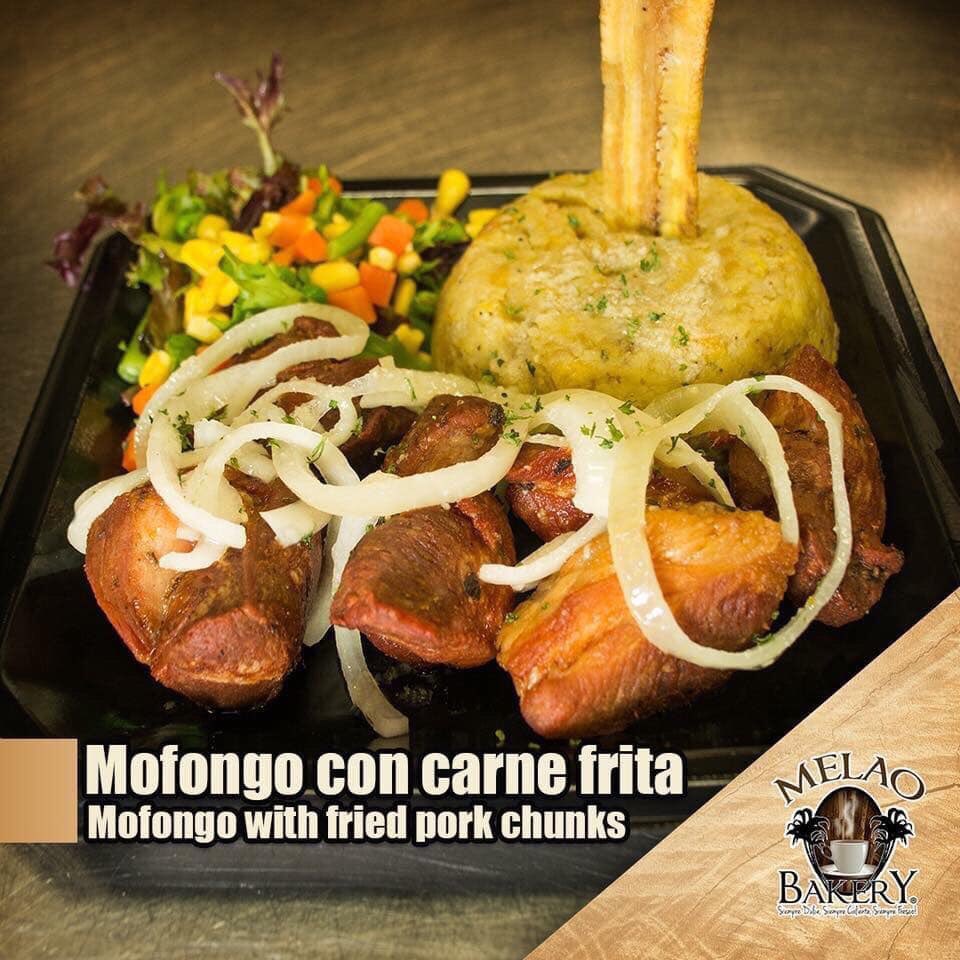 Mofongo Con Carne Frita