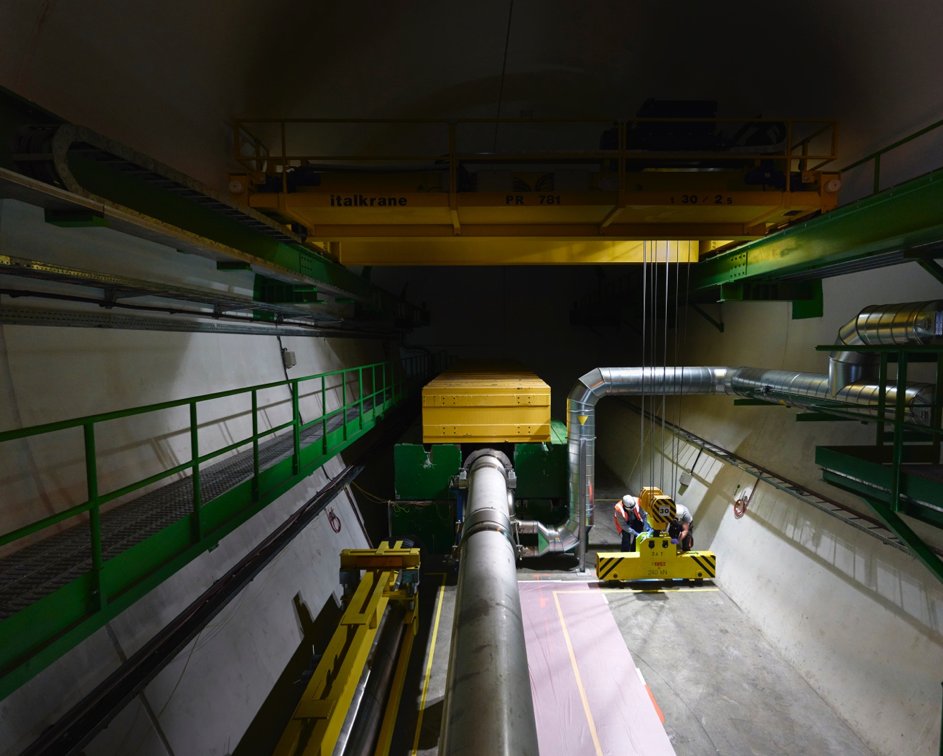 Our PhotoOfTheWeek tells the story of a lonely LHC spare beam dump ...