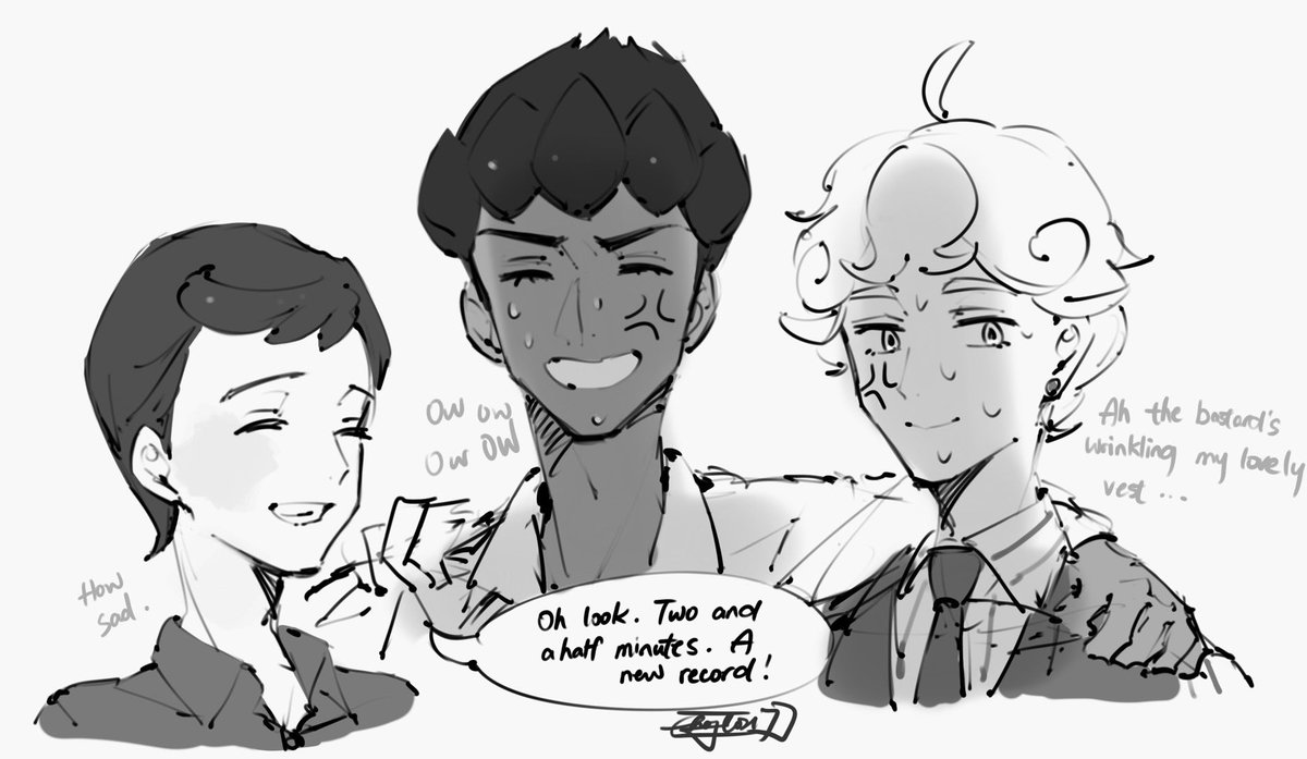 「Some more future setting headcanons... 」Hazel Oh Two One Sevenの漫画