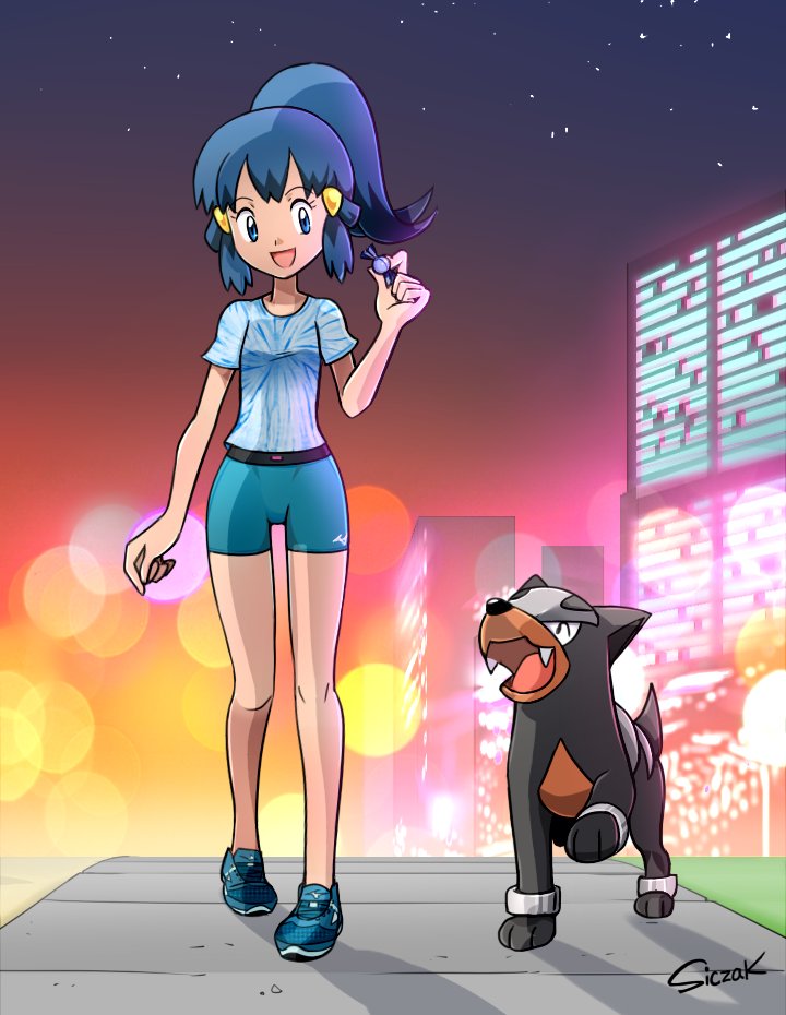 Pokemon Dawn And Sunset