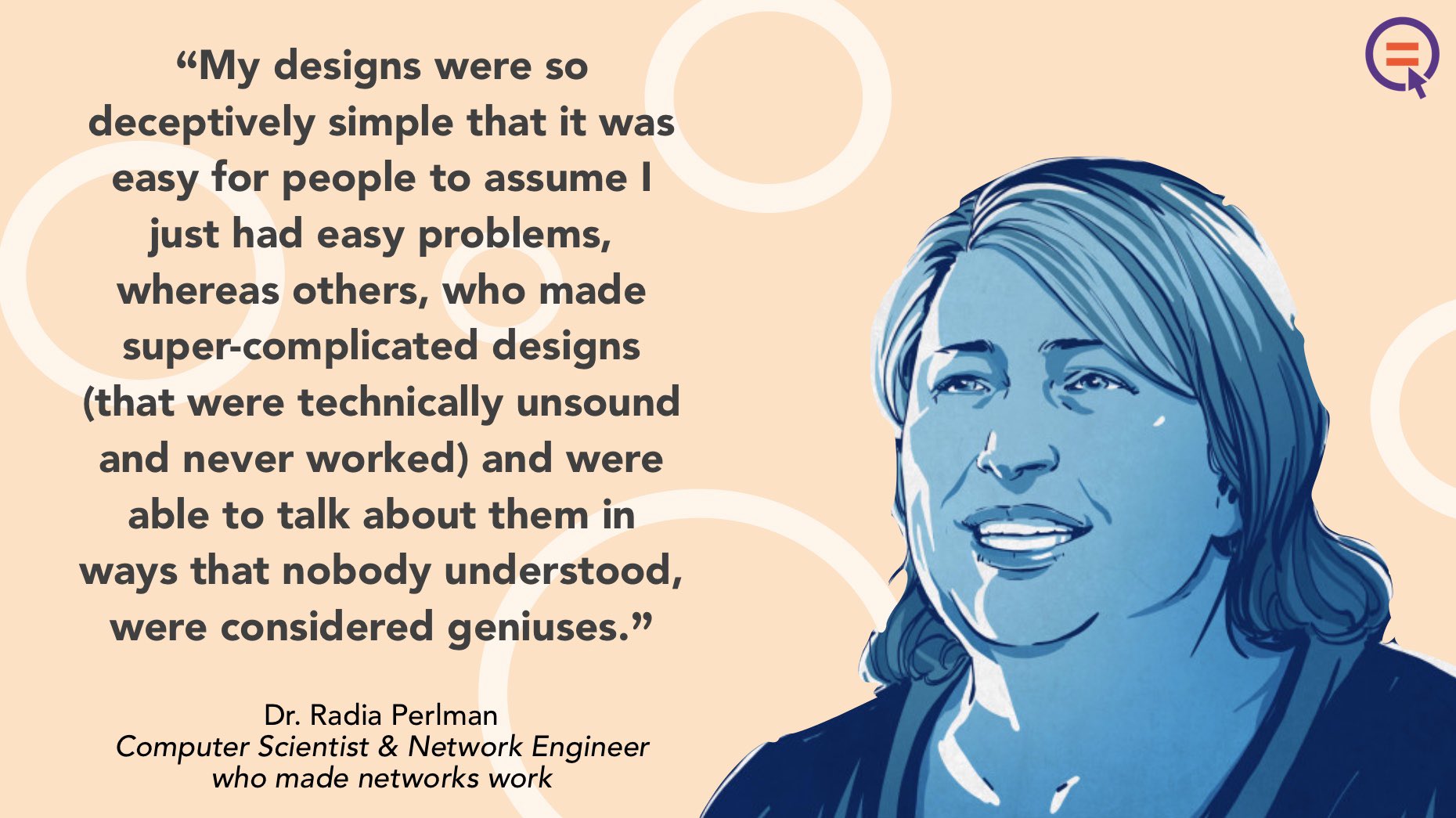 Radia Perlman Quotes 55 Inspirational Quotes By 49 Women Who Made