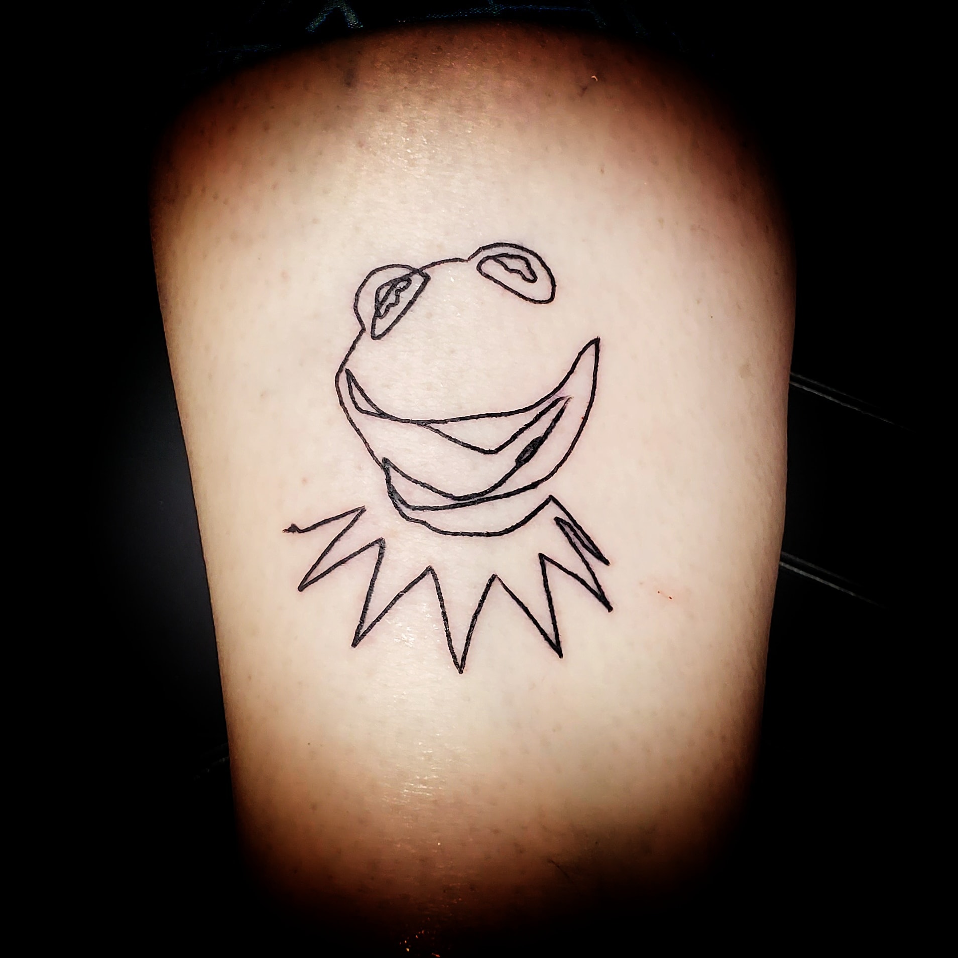 Vampire Kermit Tattoos Kermit Inspired Tattoo | TikTok