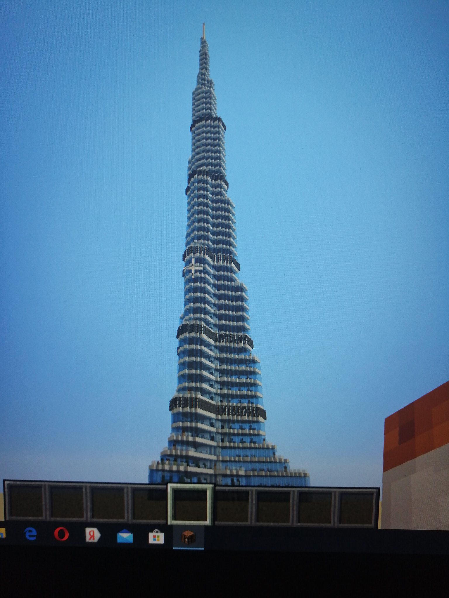 Burj Khalifa Minecraft Minecraft Burj Khalifa Garden Tutorial