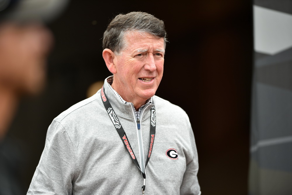 UGA athletic director Greg McGarity was asked about the possibility of ...