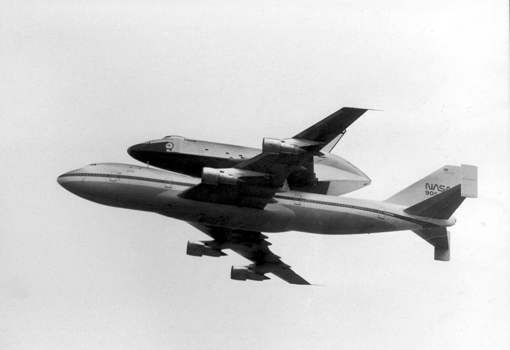 Space Shuttle Flying