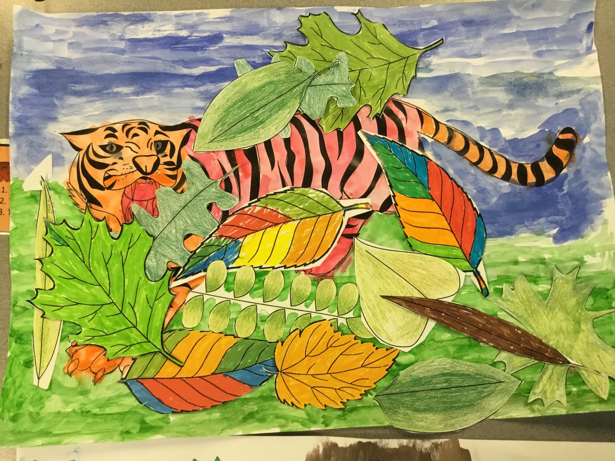 Henri Rousseau Tiger For Kids