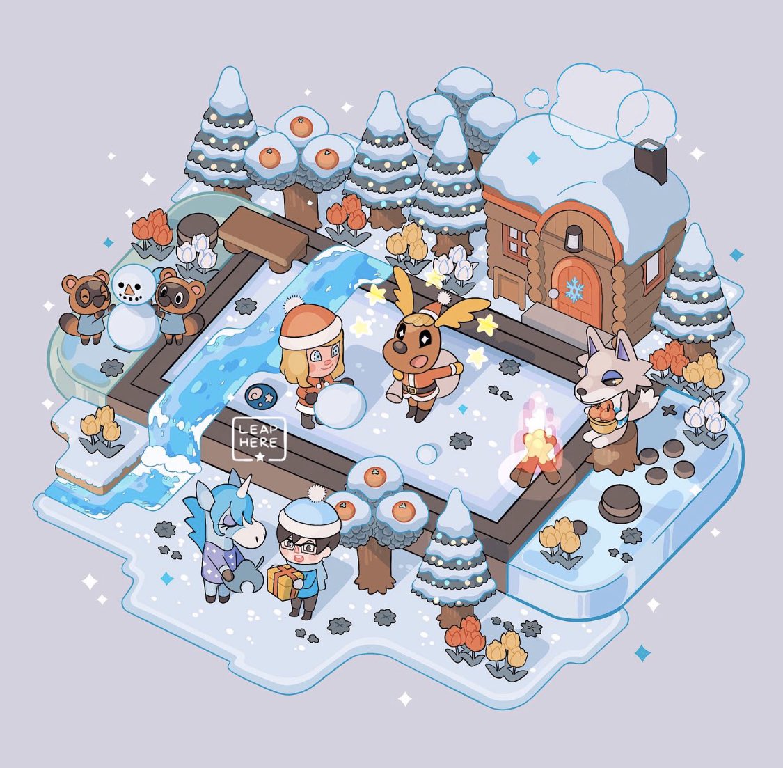Animal Crossing Winter