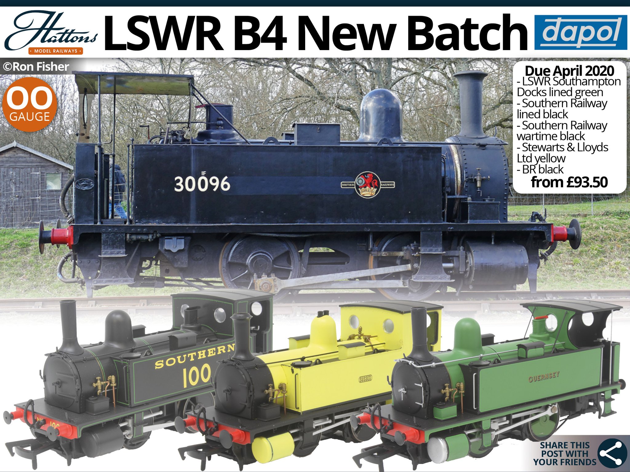 Hattons Model Railways Dapol Have Announced A Newly Tooled, 47% OFF