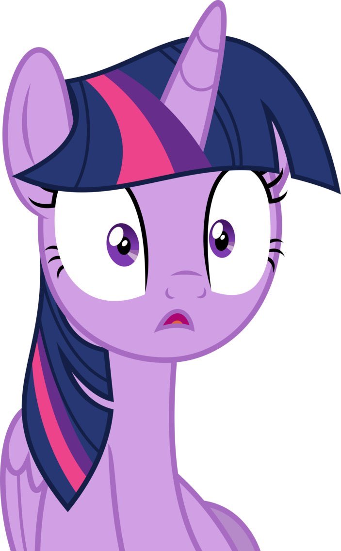 Twilight Sparkle Face Vector