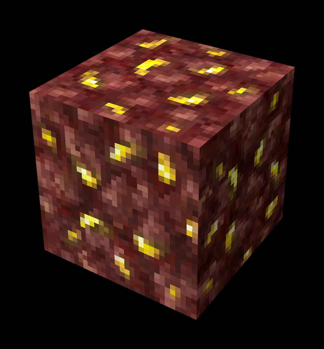 Minecraft Gold Ore Texture