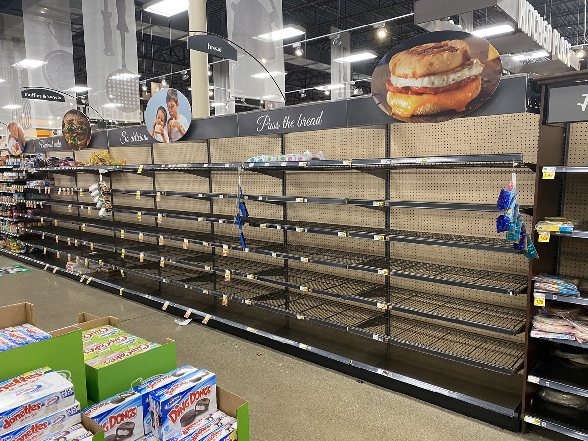 Grocery Store Bread Aisle