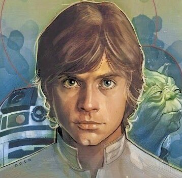 Luke Skywalker Face Drawing