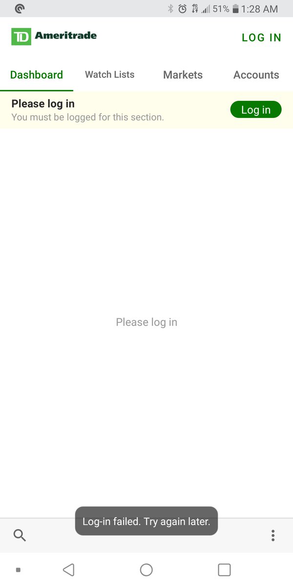 TD Ameritrade Down? Service Status, Map, Problems History - Outage.Report