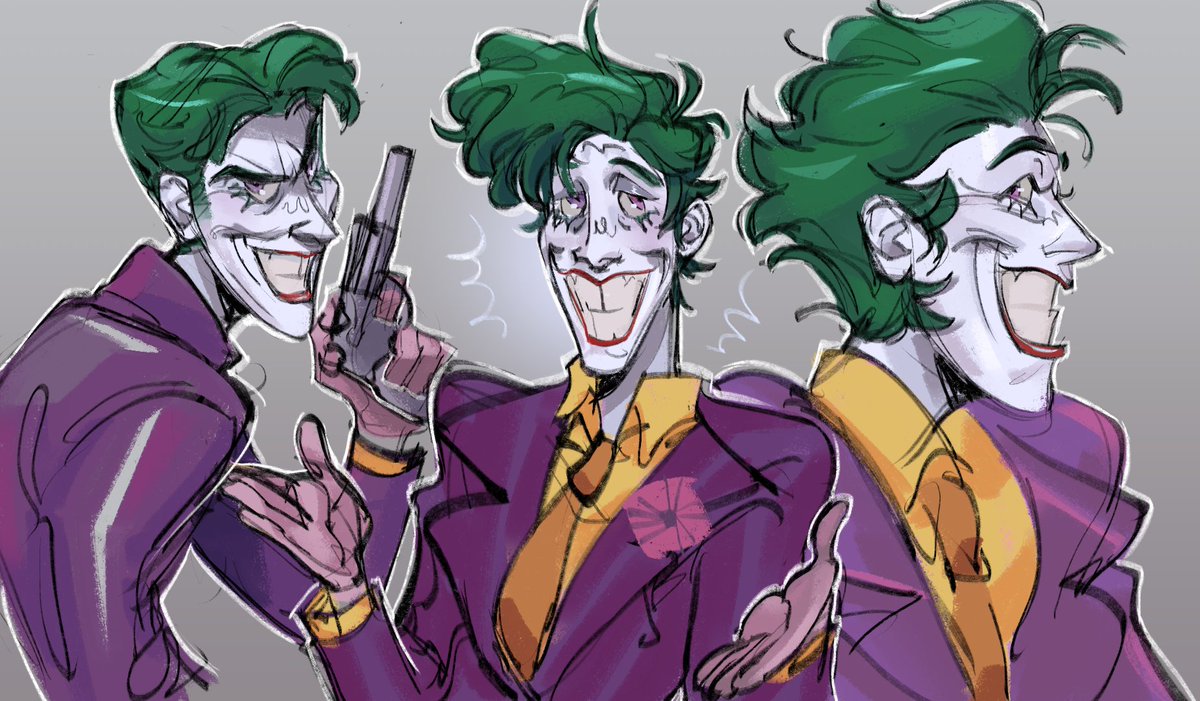 「Some quick and fun Joker variants I did 」|Biggs💘のイラスト