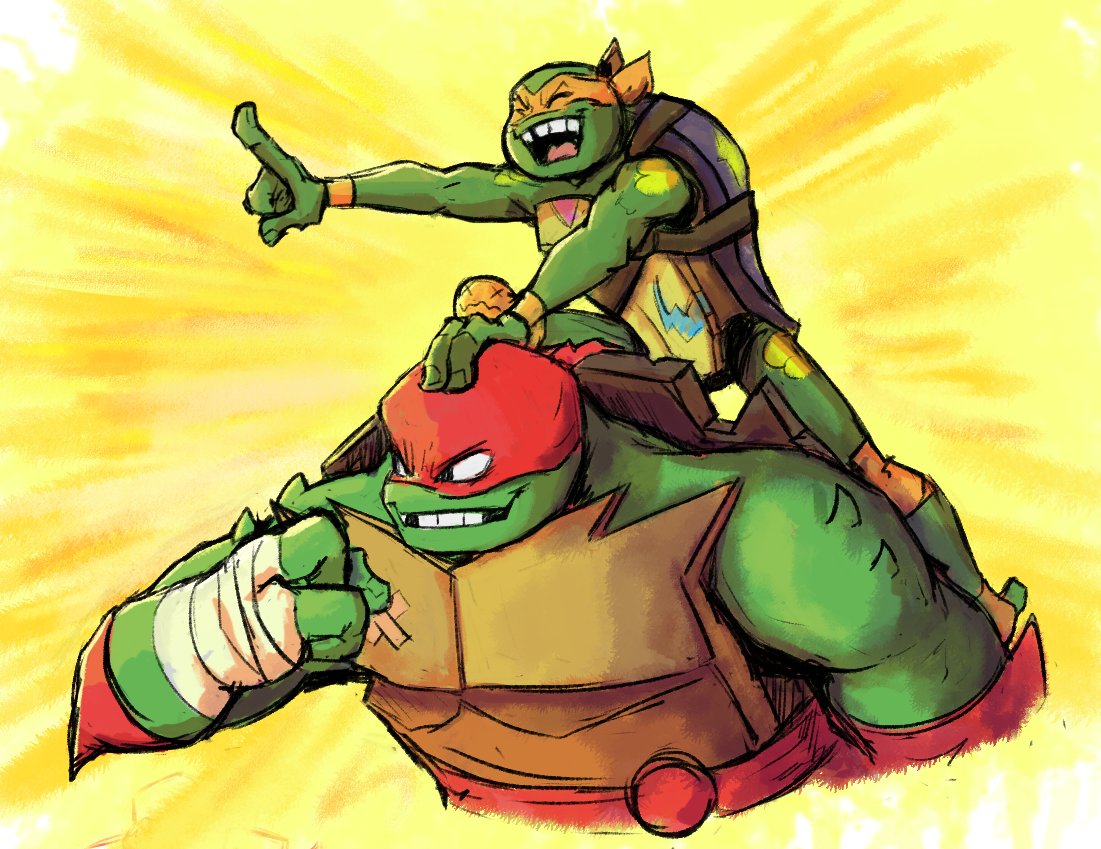 Tmnt Mikey And Raph