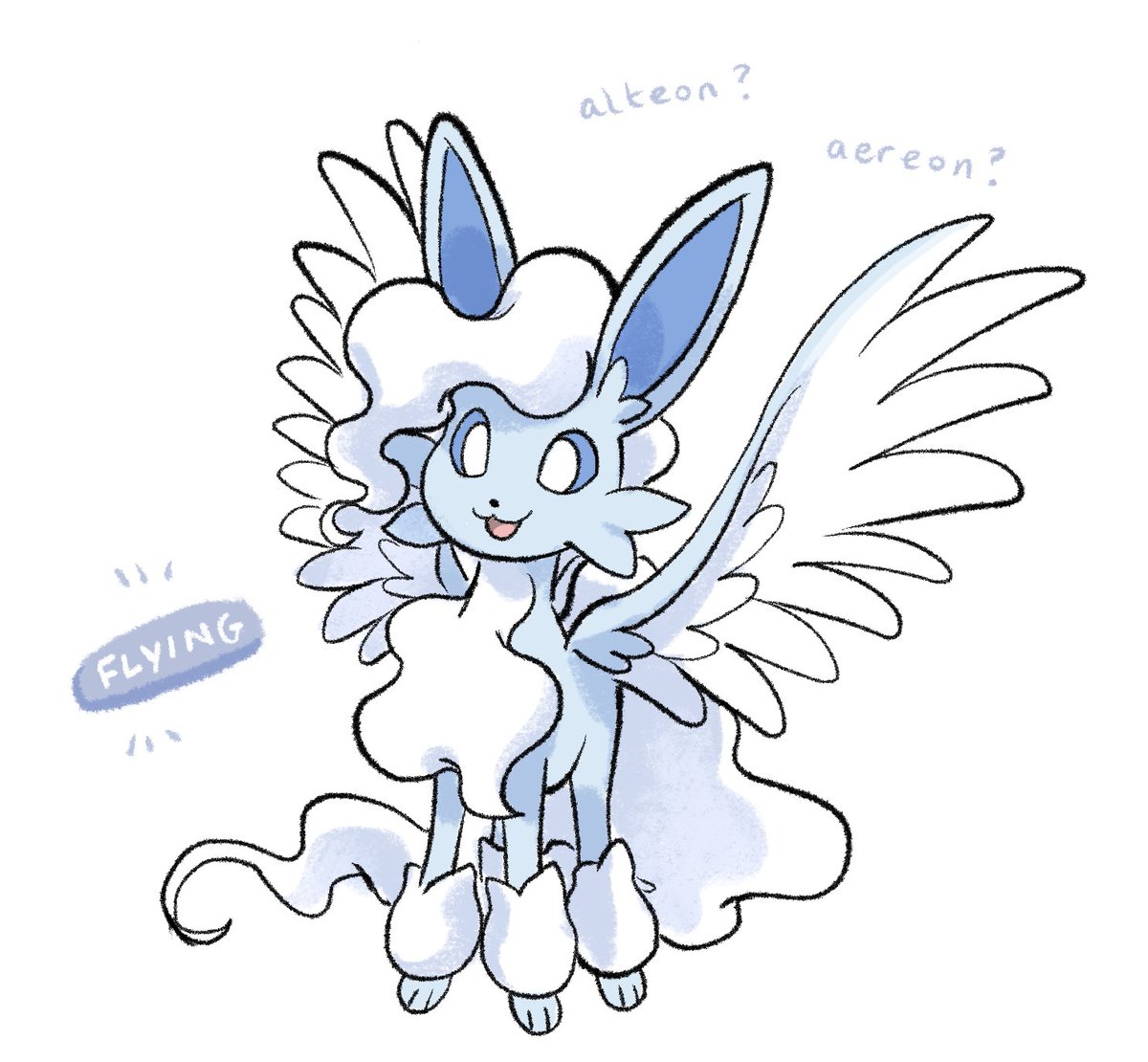 Fakemon Eeveelutions Flying