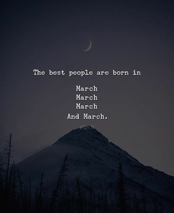 March Quotes