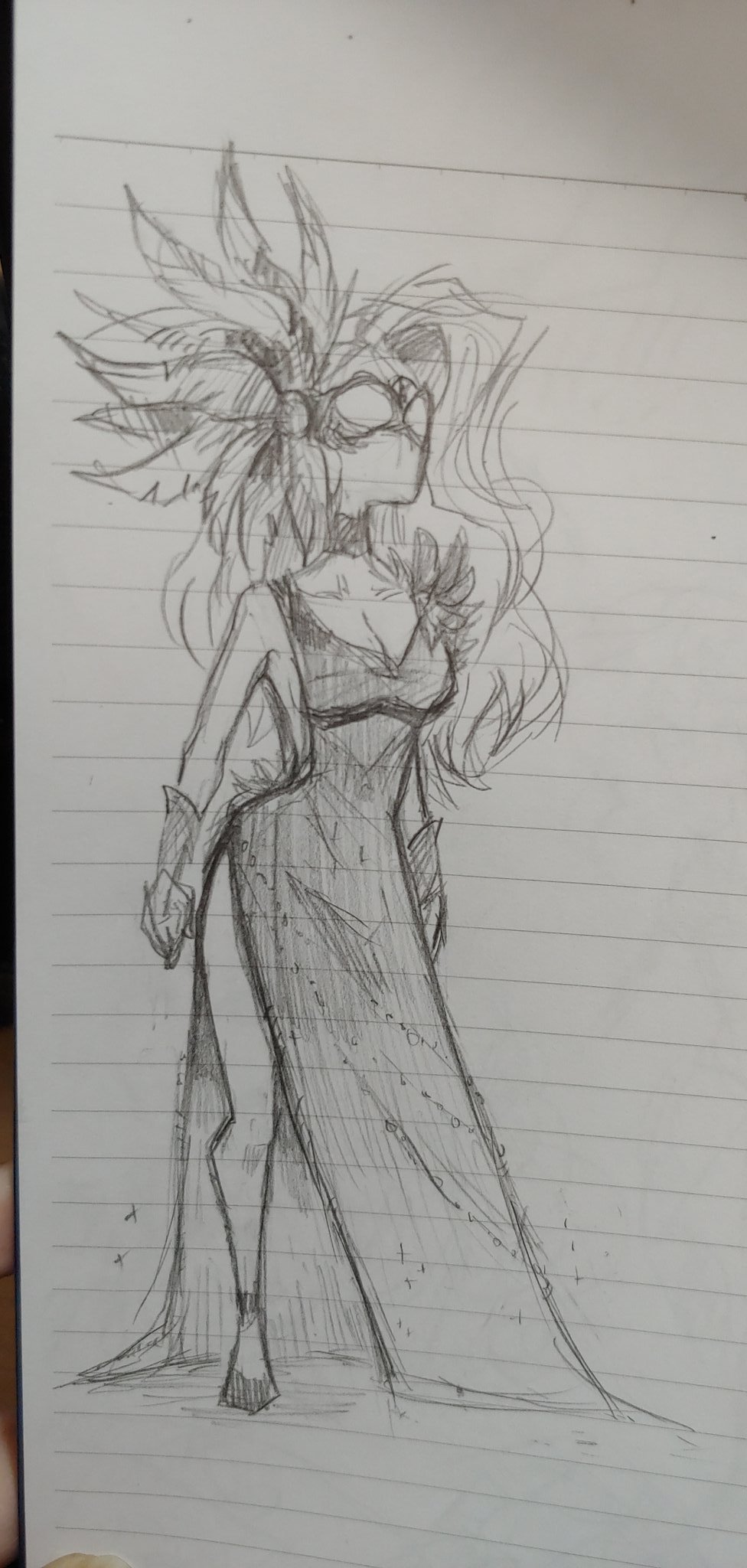 Masquerade Ball Drawing