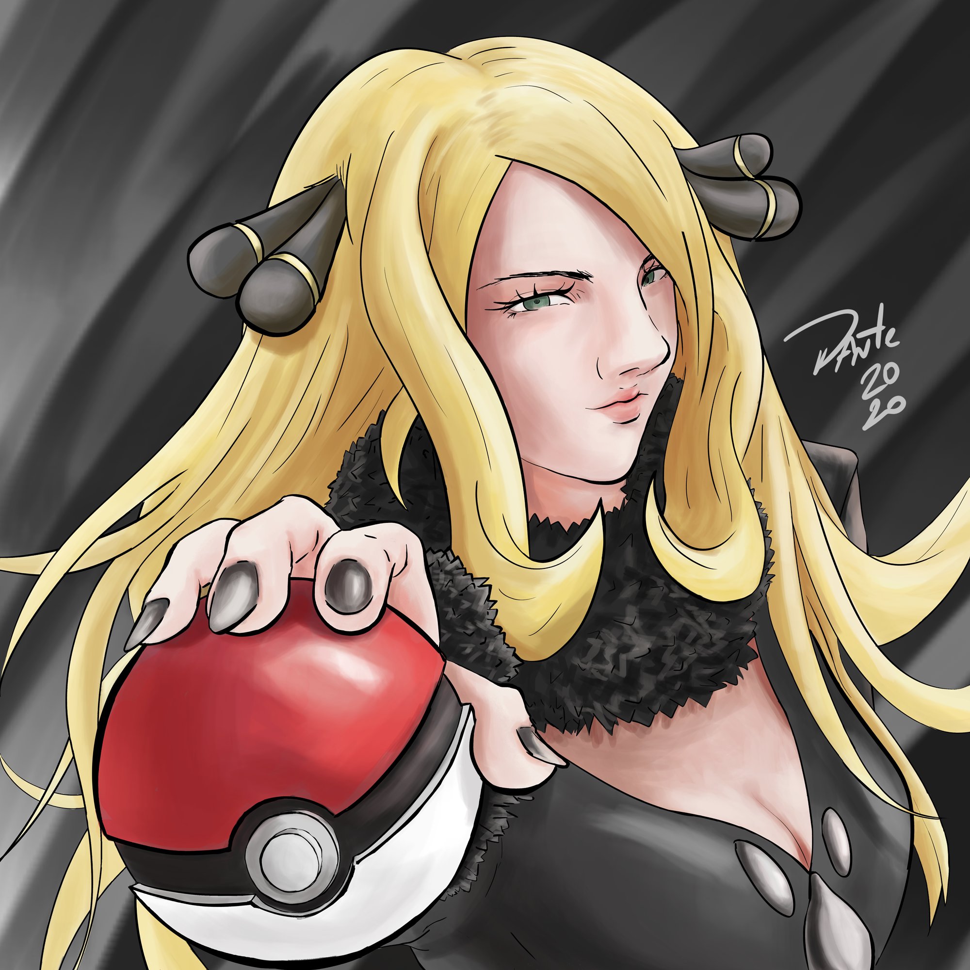 Pokemon Cynthia Wallpaper