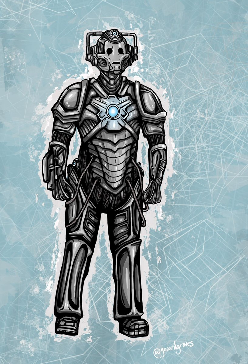 Cyberman Drawing