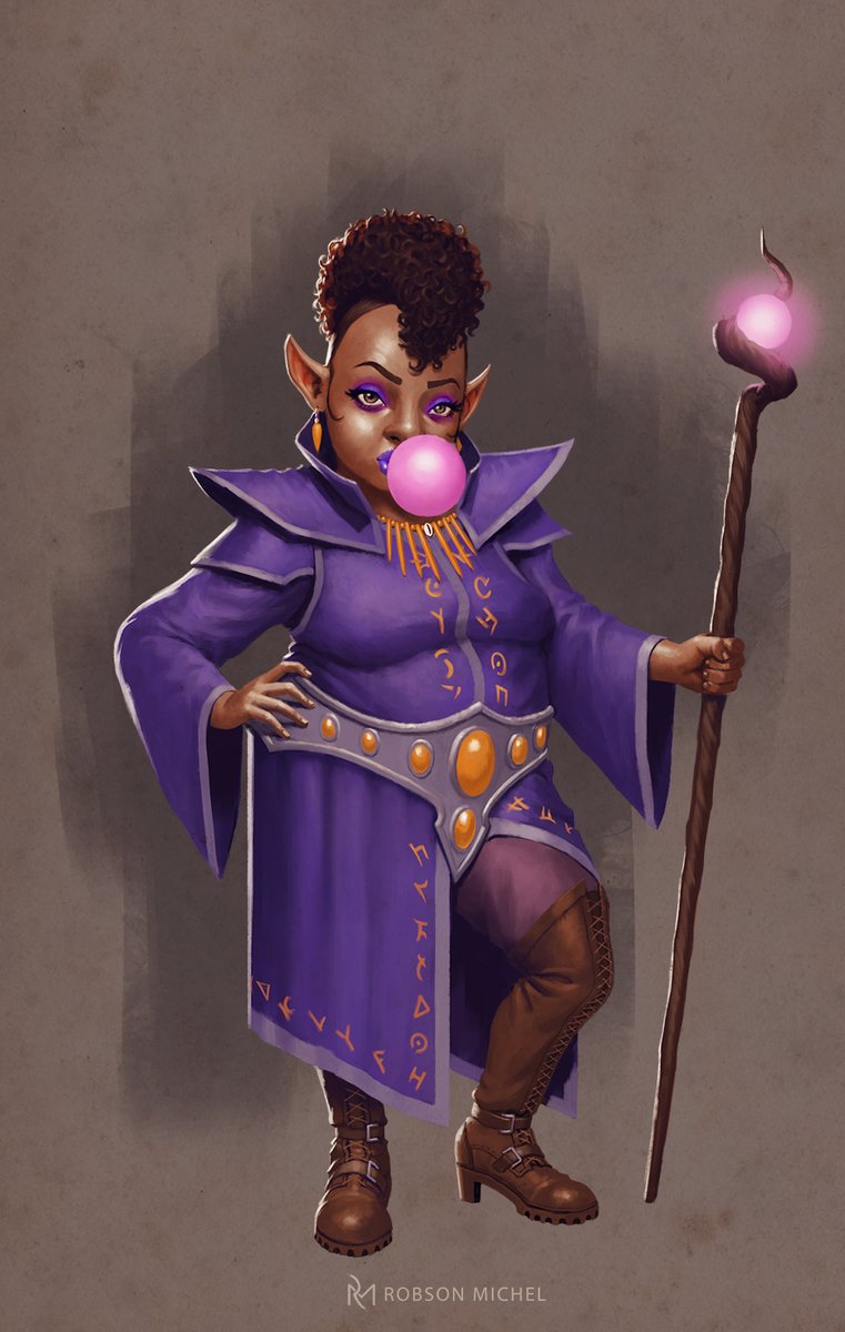 「I can finally show this piece from last 」|Robson Michelのイラスト