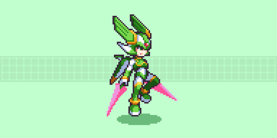 Megaman Zero Harpuia Sprite