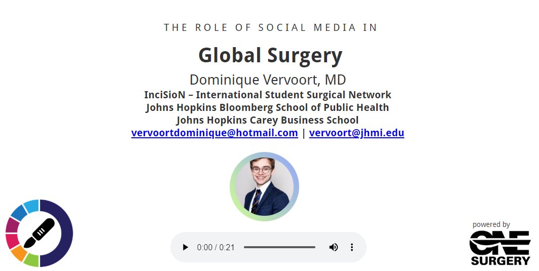 One.Surgery on Twitter: "Our fundamentals of #globalsurgery course is ...