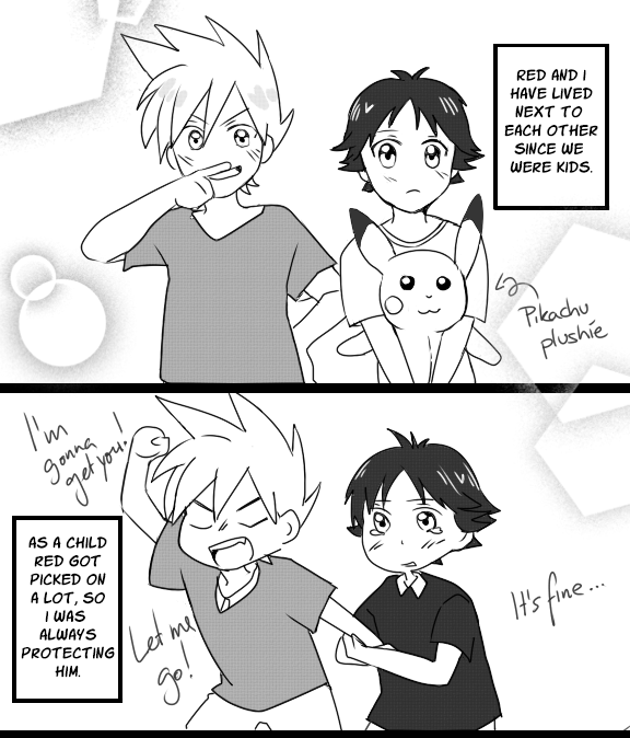 Ash Vs Red Comic