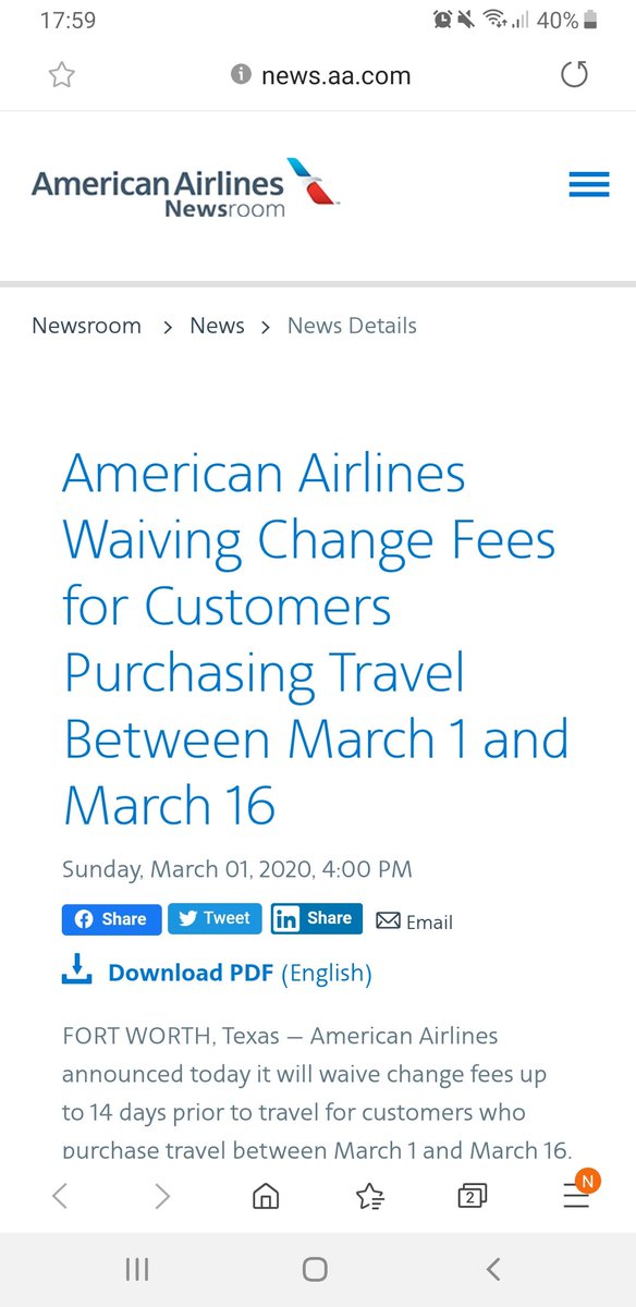 american airlines customer service email usa