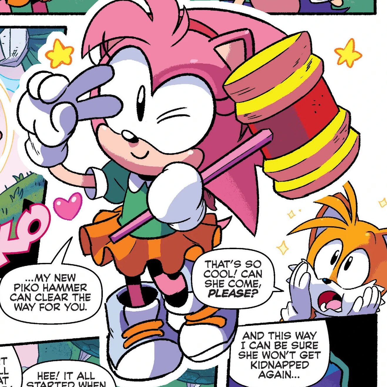 Tails And Amy Comics