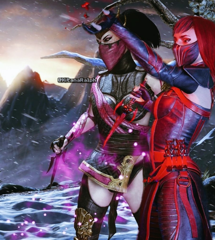Mileena And Skarlet