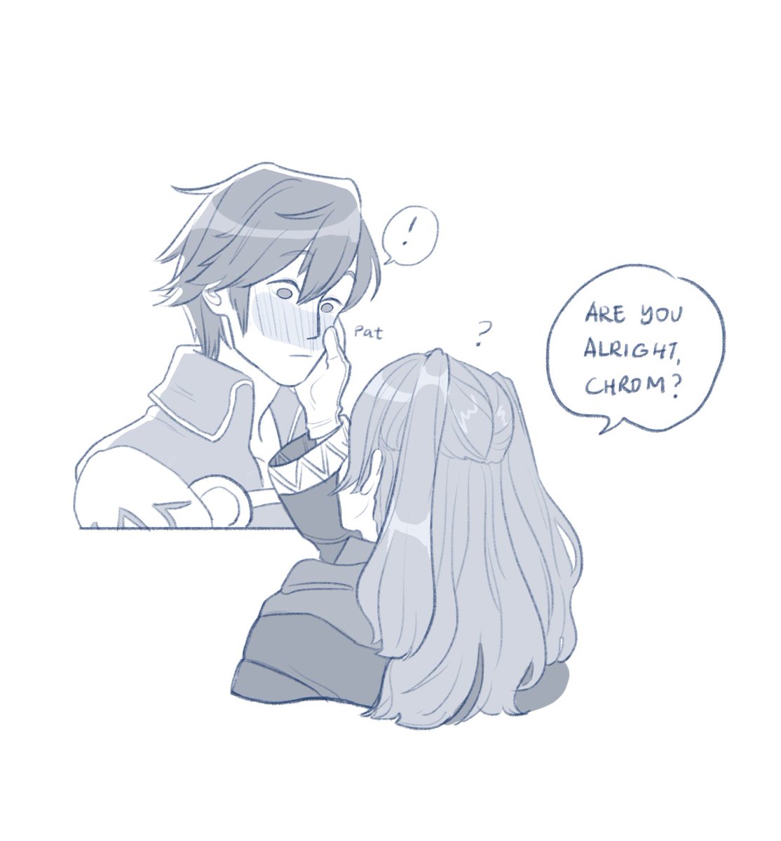 「no thoughts. only chrobin 」amanda 🐻の漫画