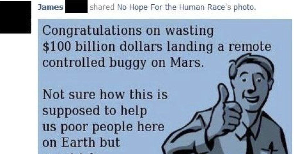 The Poke On Twitter The Takedown Of This Guy Trolling Nasas Mars