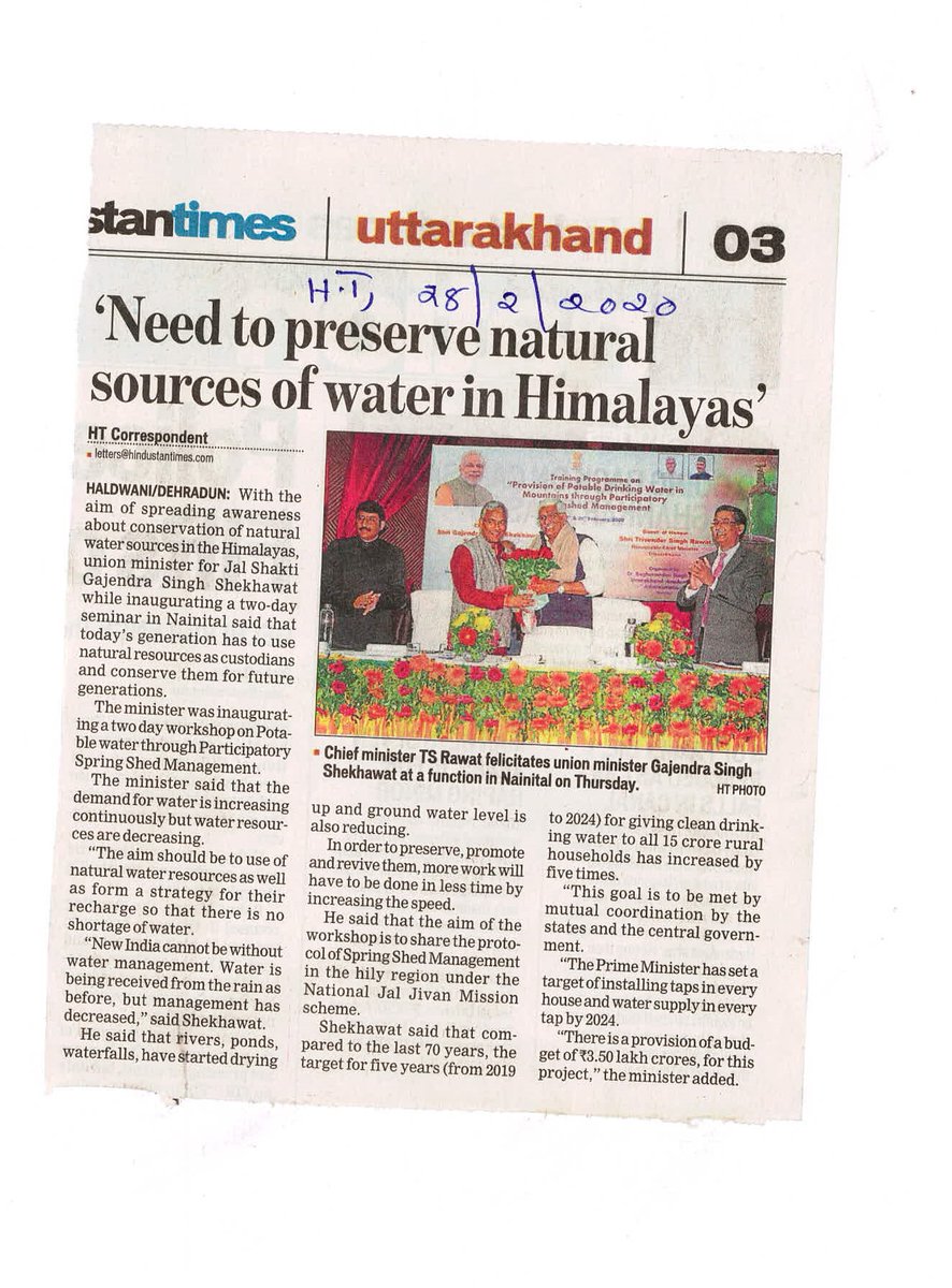 Conservation Of Natural Resources Project