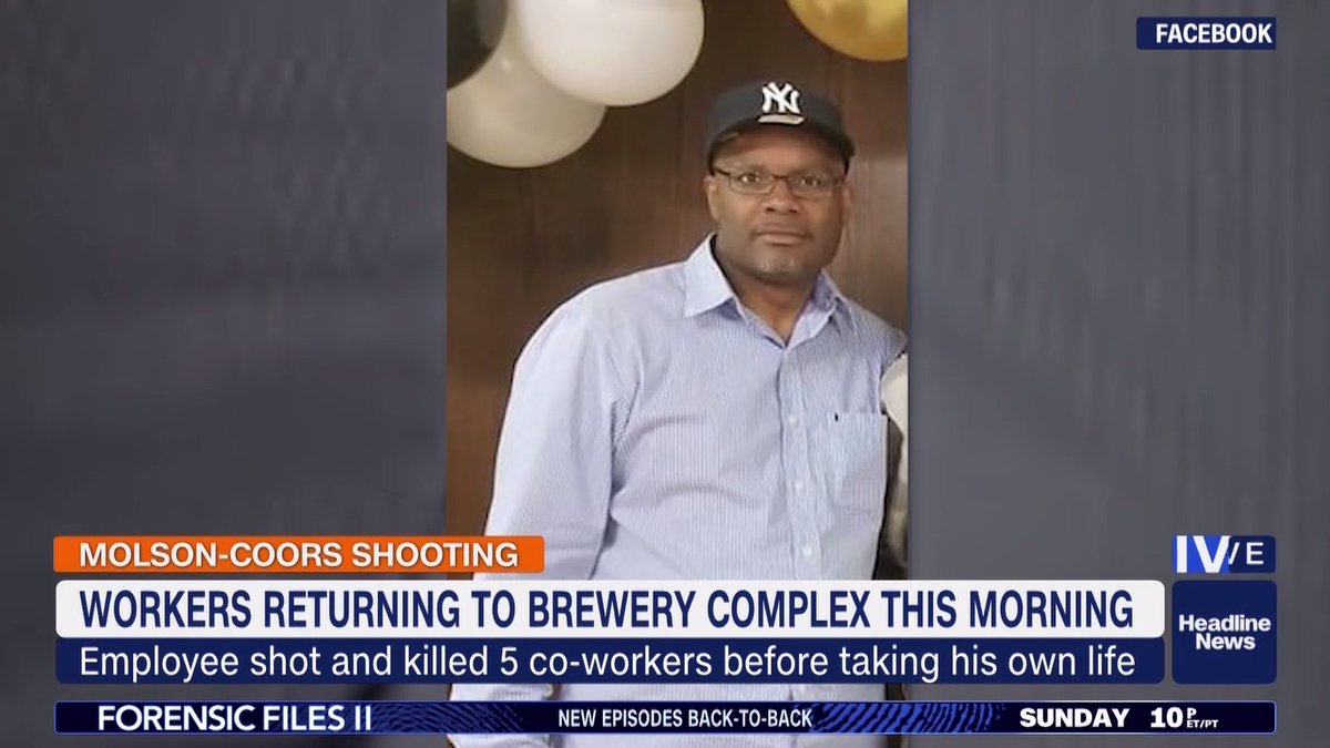 The Molson-Coors shooter, identified by police as 51-year-old Anthony ...