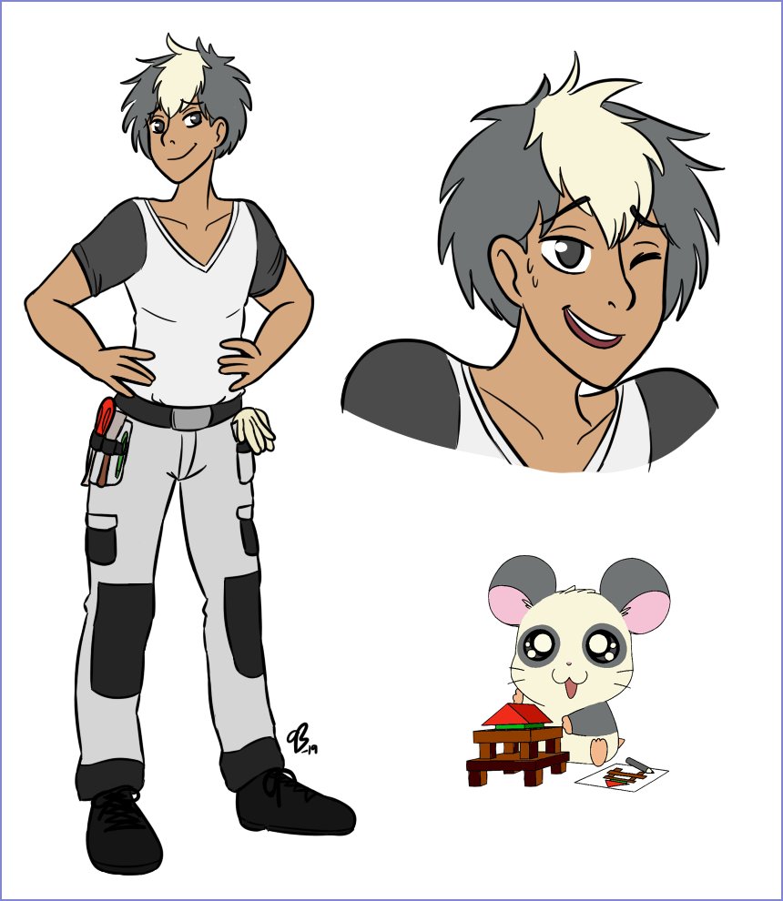 Hamtaro Human Version