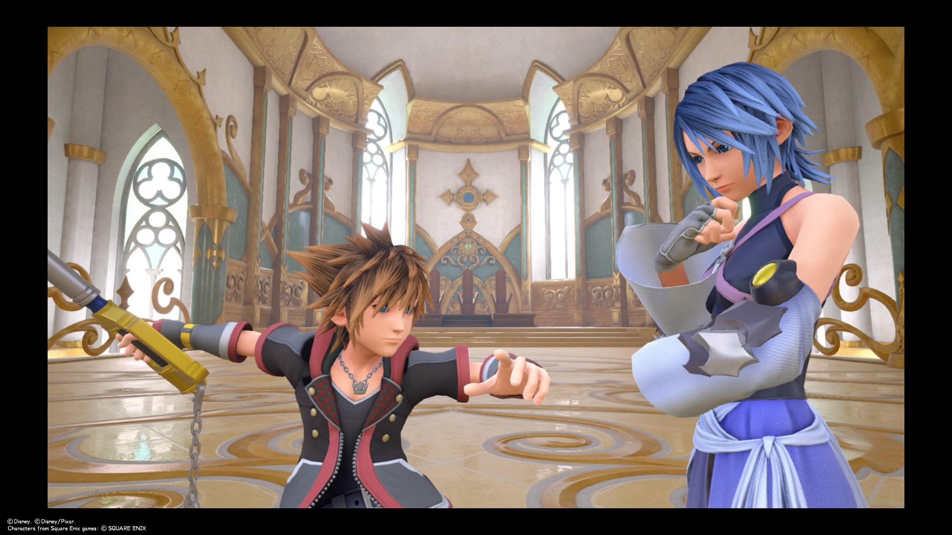 Kingdom Hearts Aqua And Sora