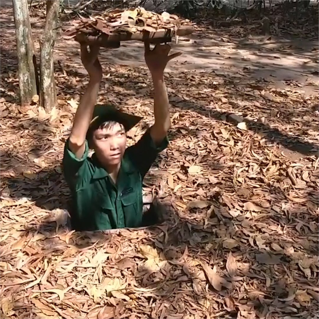 What it’s like to explore the secret tunnels used in the Vietnam War ...