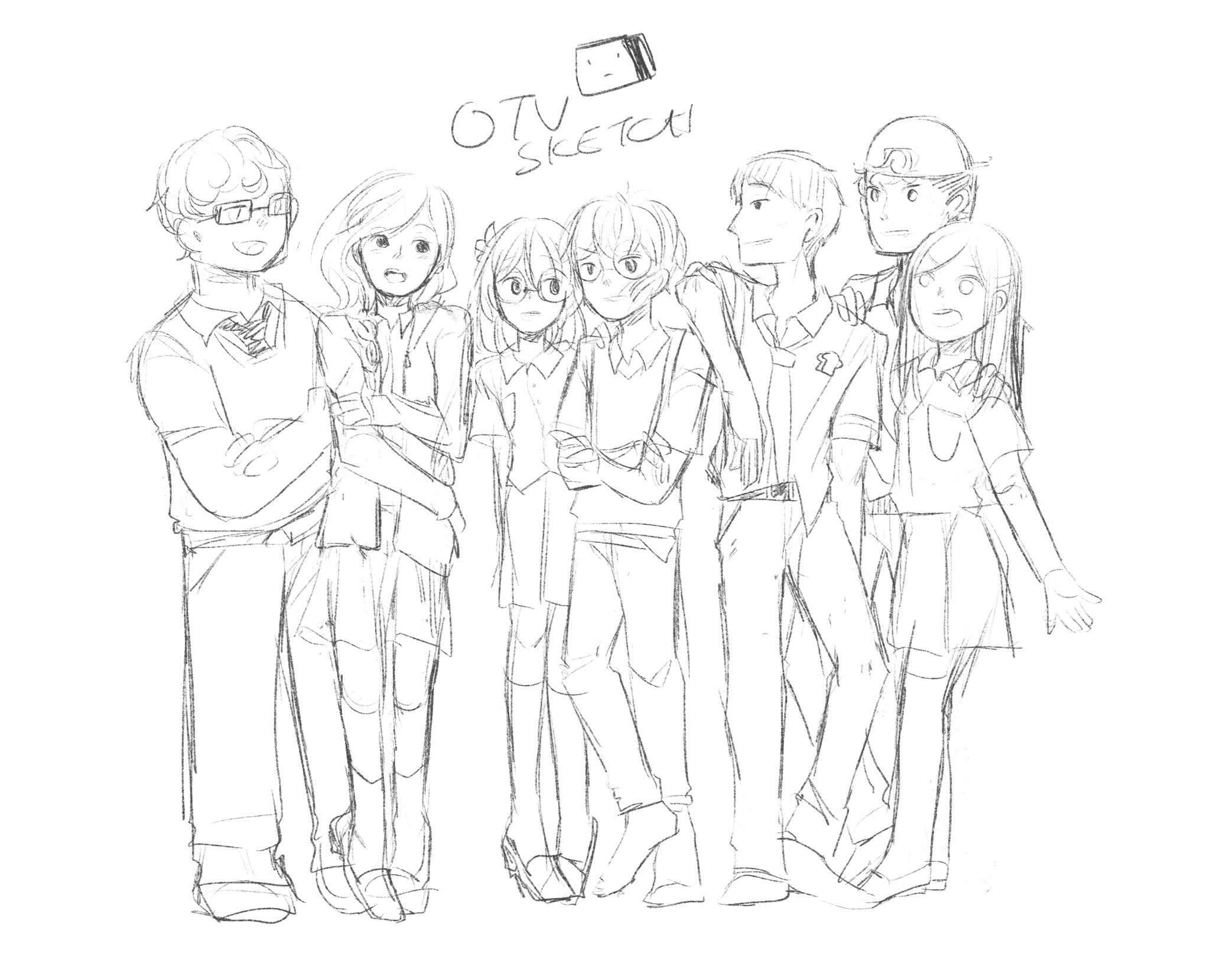 Anime Friends Group Of 5