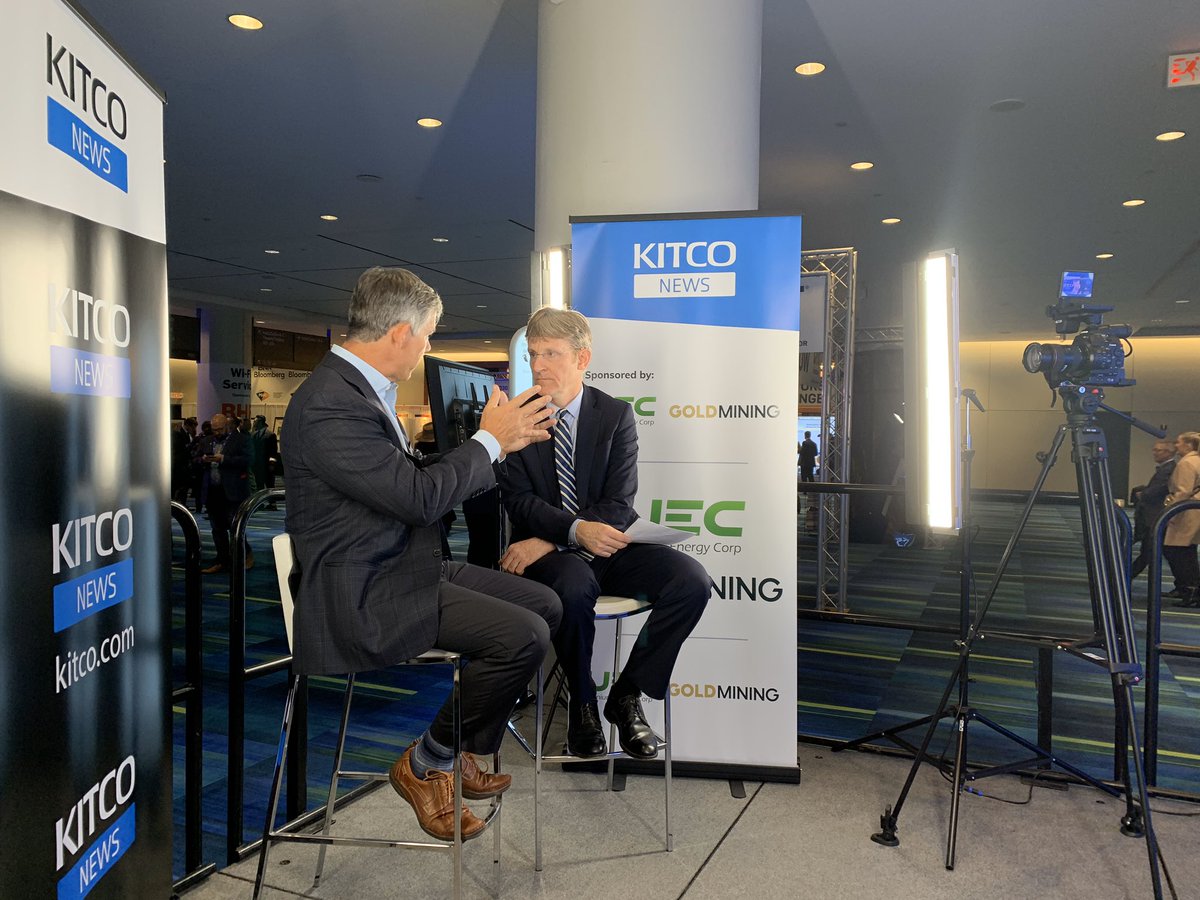 scenes guests Stay tuned interviews mining innovation gold market White ...