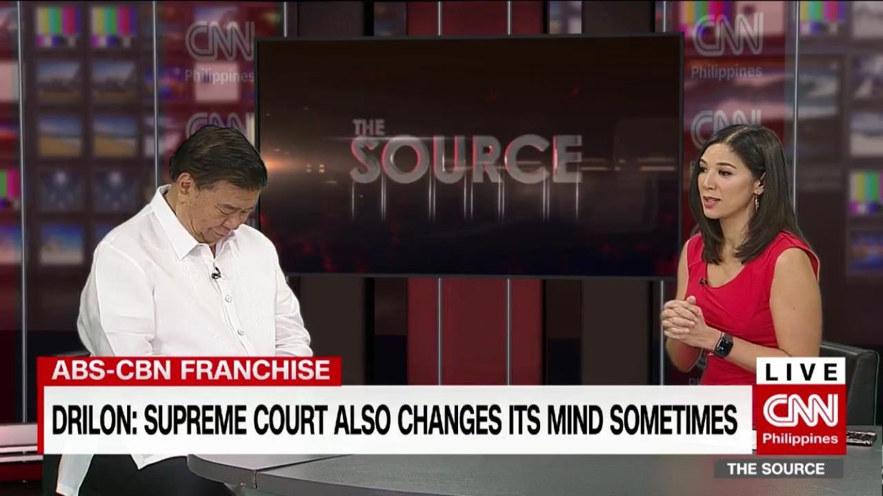 Lei Arellano on Twitter: "Di na talaga mapigilan ni sen drilon ang pagtulog during interview...😆 ...