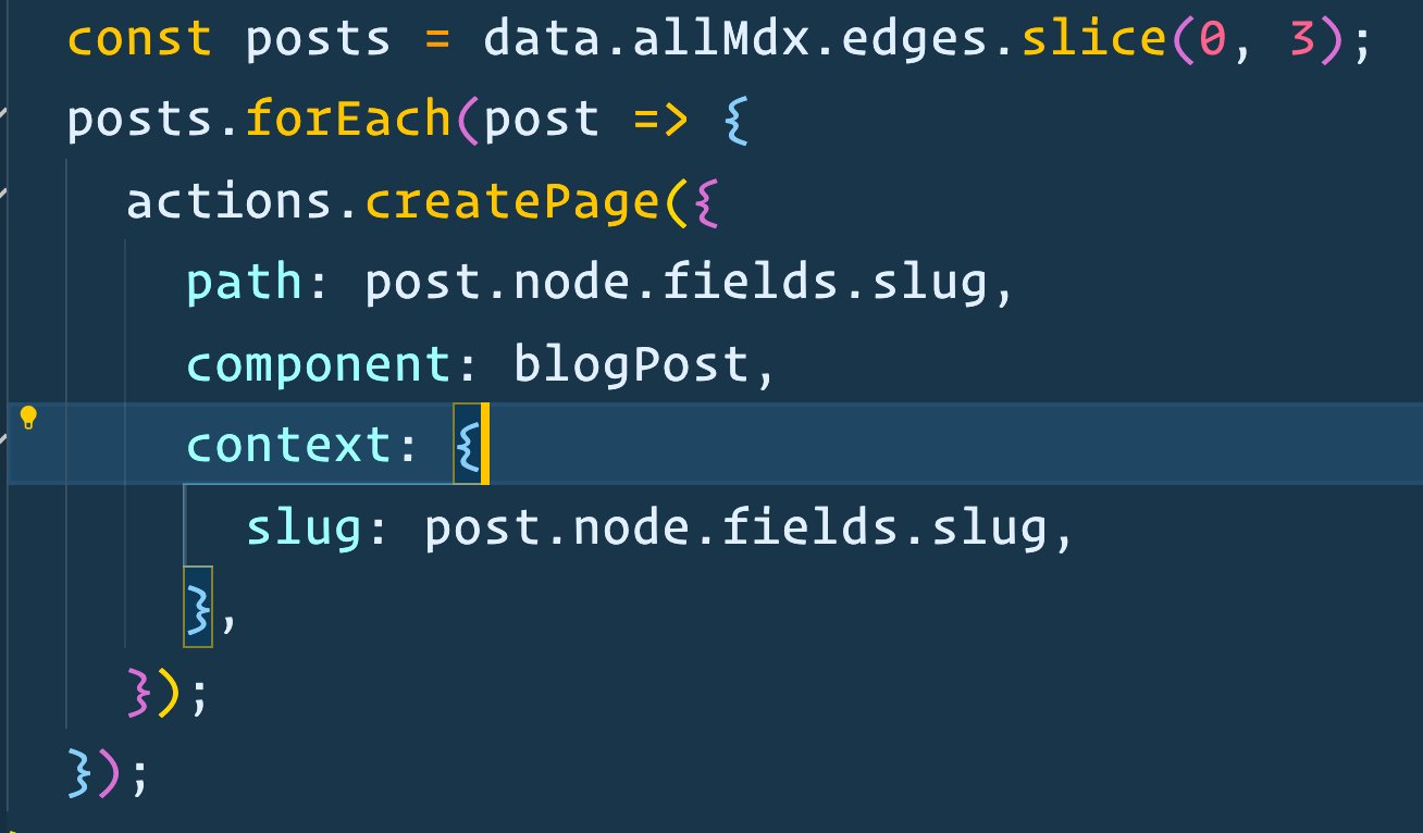 Wes Bos on Twitter: "All fixed! The rest of gatsby's workflow is super fast - it's just the ...