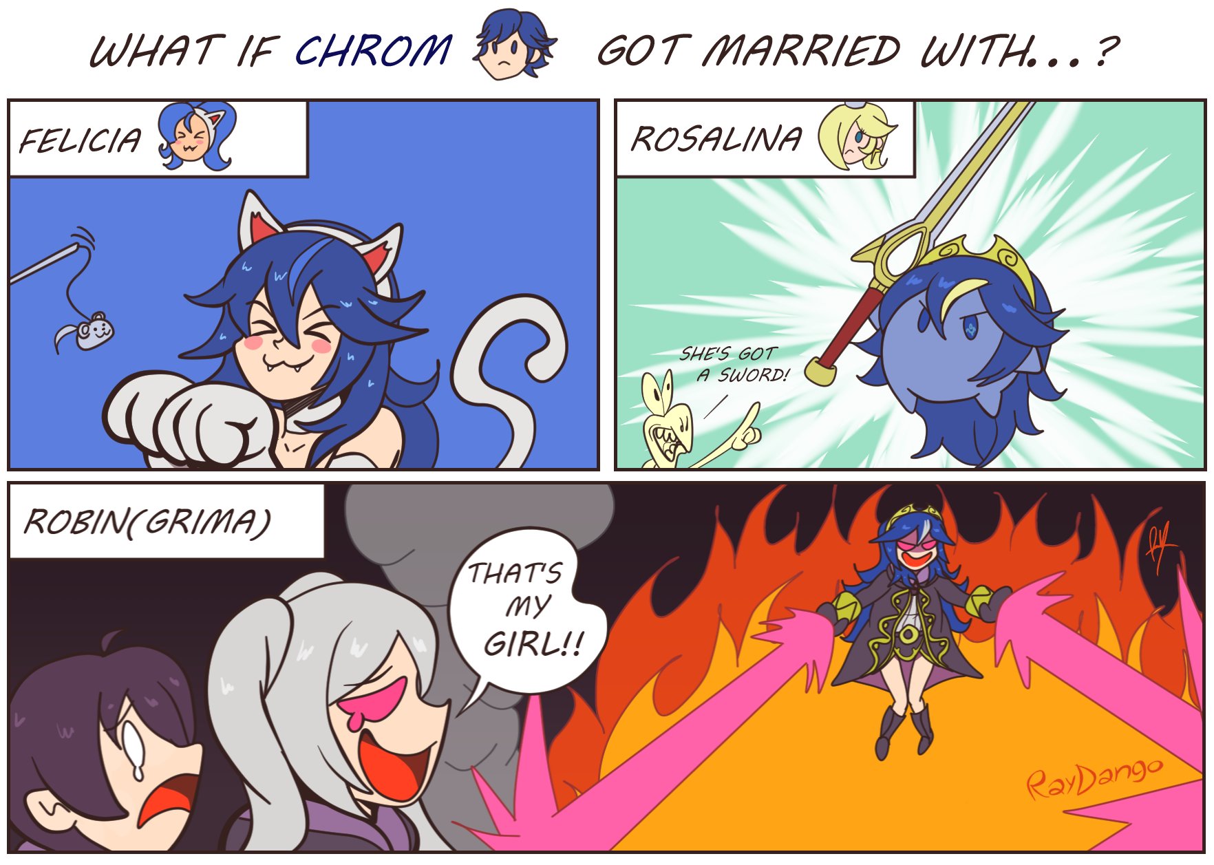 Lucina And Robin Married