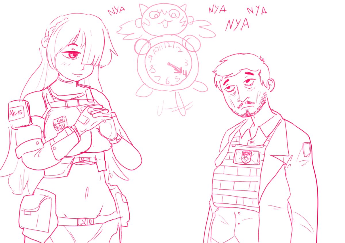 「quick doodle before work 」VillainVSの漫画