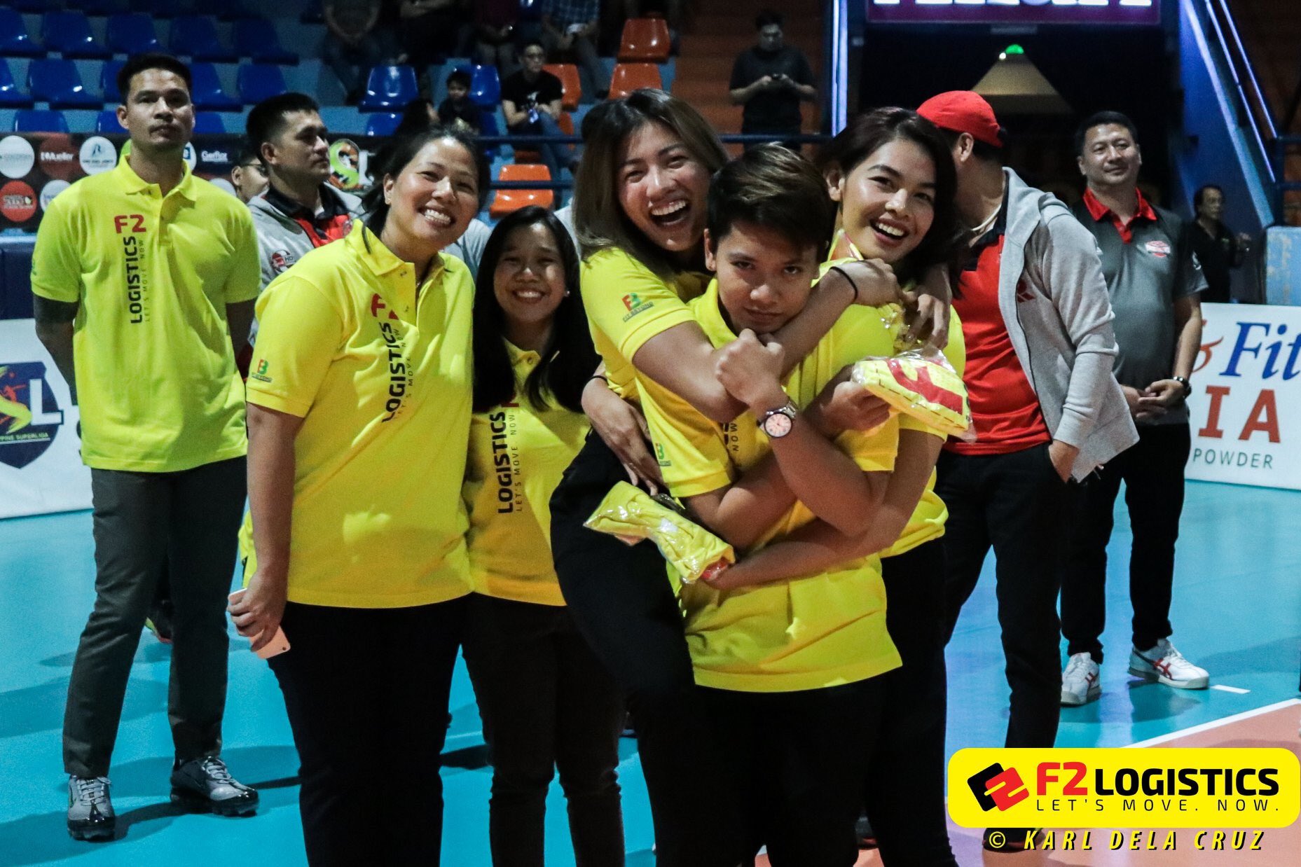 DLSU Animo Defender 🏹💚🏐 on Twitter: "Let's support F2 Logistics Cargo Movers today in their ...