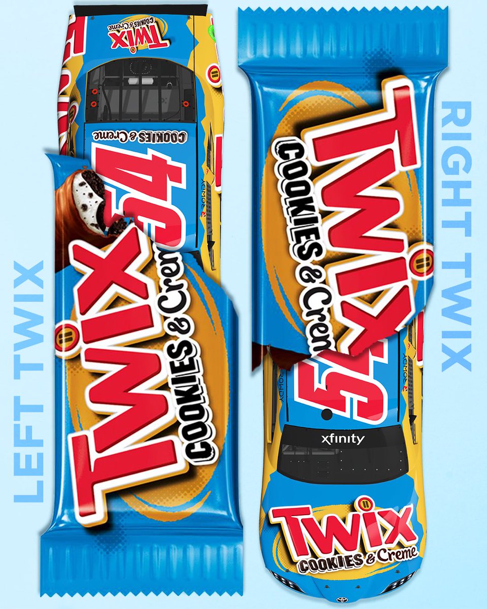 Kyle Busch's Twix paint scheme for Phoenix : r/NASCAR