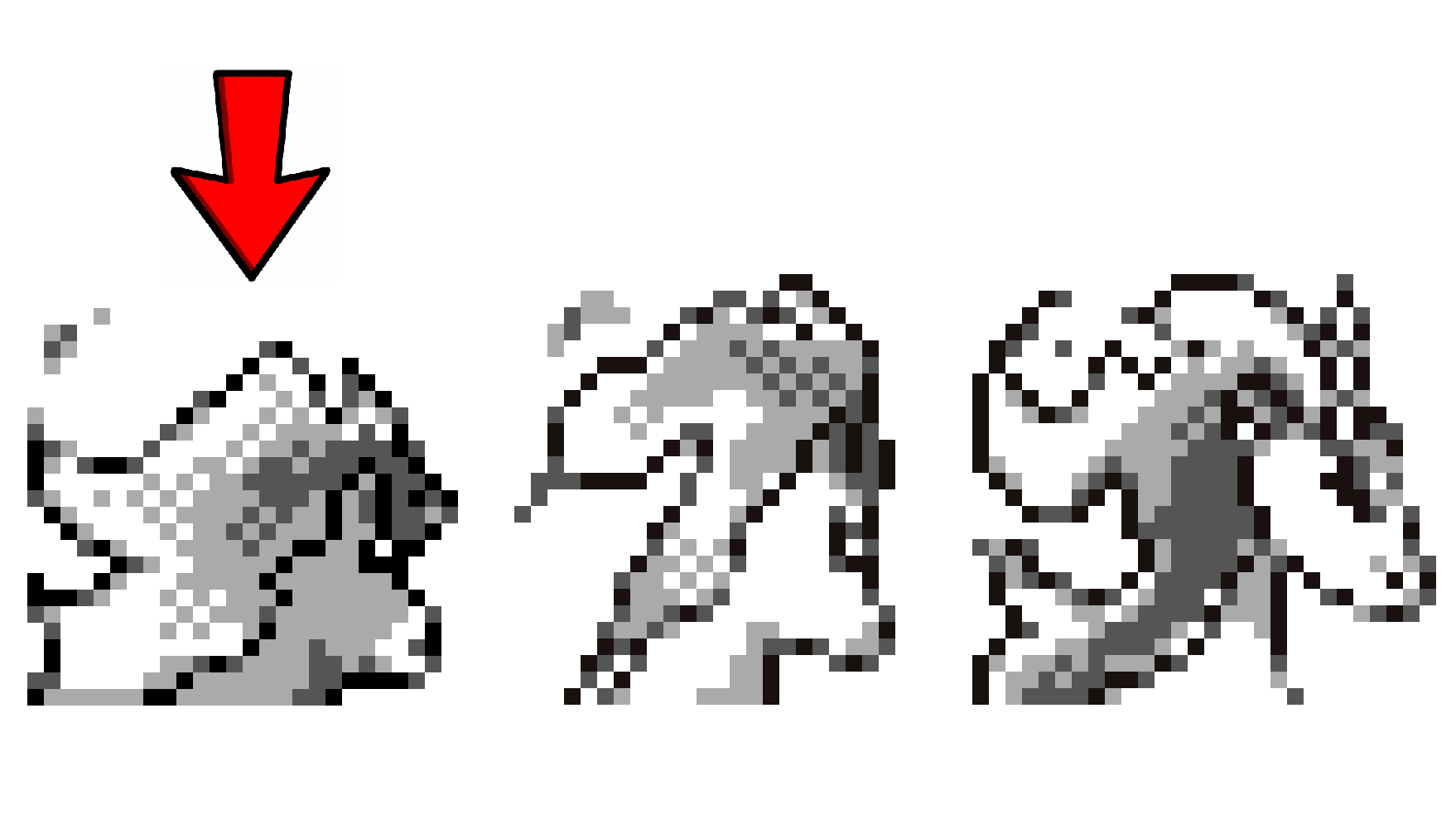 Buried Alive Pokemon White Hand